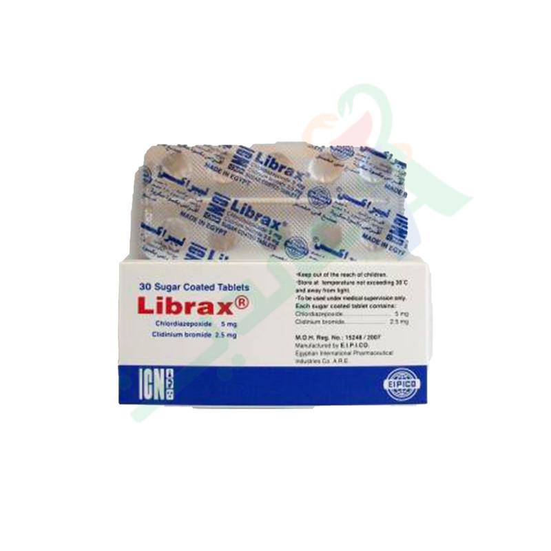 LIBRAX 30 TABLET-- | Abdin Pharmacies